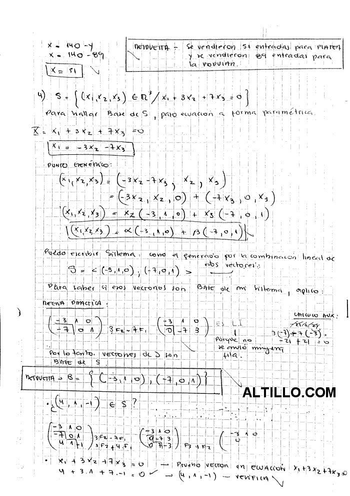 1º Parcial D | Algebra (Fauring - 2025) | CBC | UBA